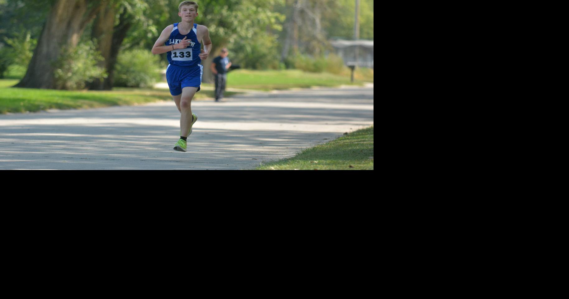 Eli Escen leads Lakeview boys to runner-up finish, Scotus girls win ...