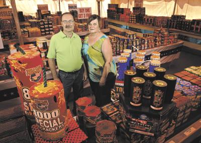 Summer firework stand became family tradition