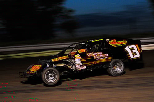 Reicks rules in Sport Modified race
