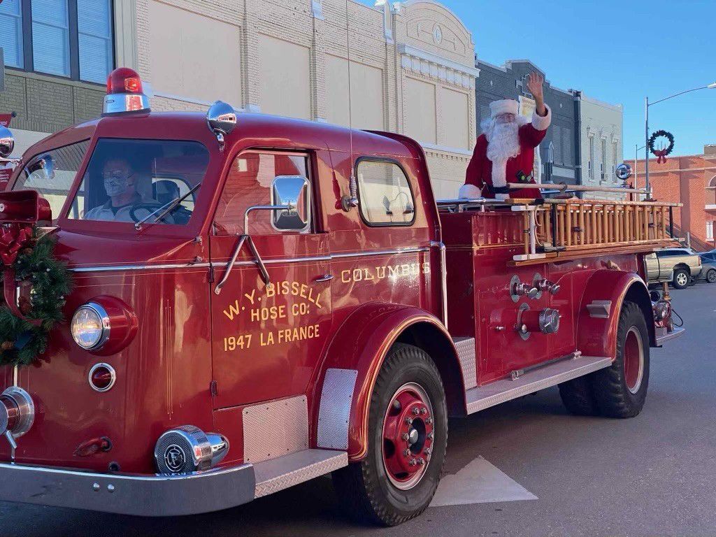 Sitting down with Santa Claus