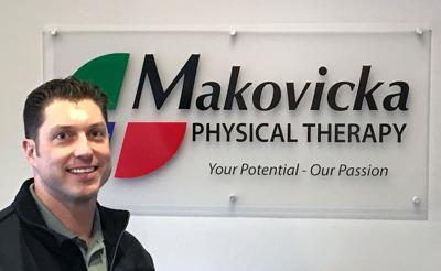Makovicka using football success to build physical therapy practice
