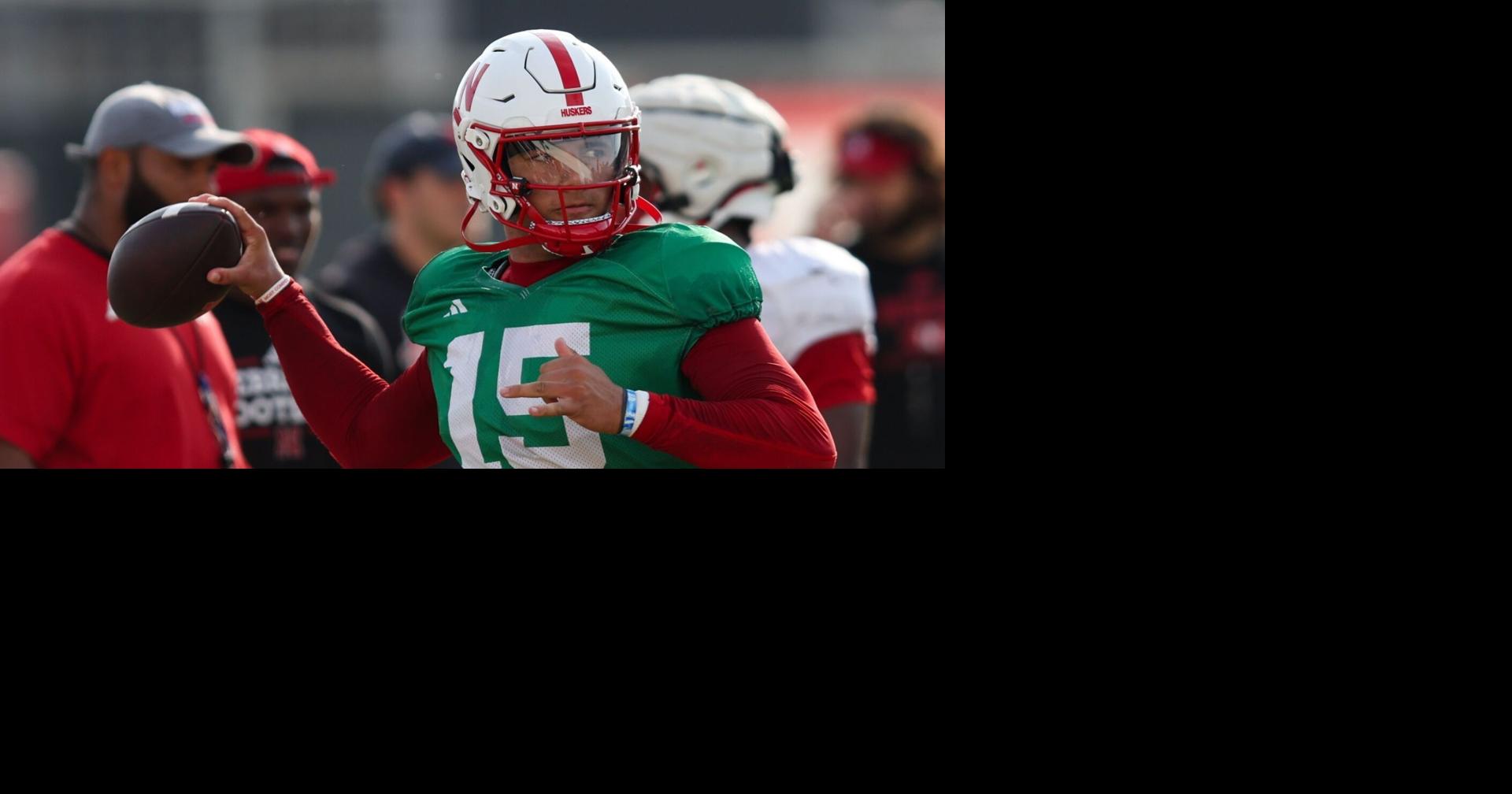Nebraska football names QB Dylan Raiola Week 1 starter
