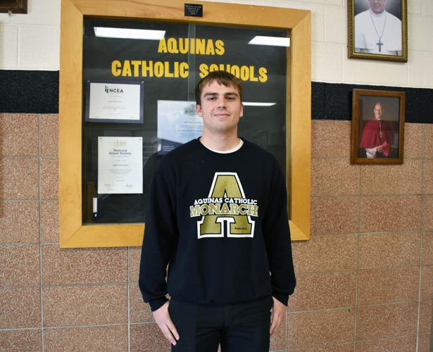 Someone to count on: Krae Lavicky a leader on and off the field at Aquinas