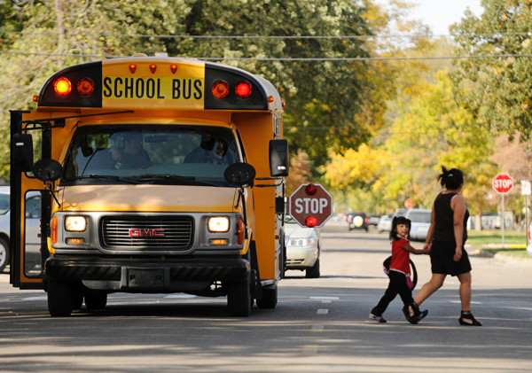 Bus signs still being ignored