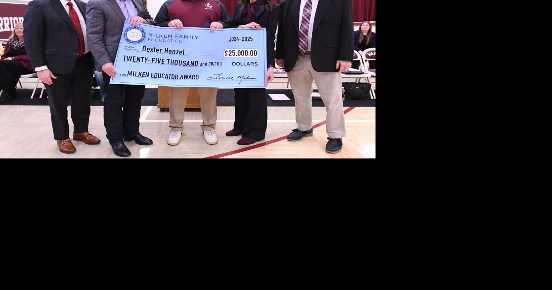 Platte Center native receives Milken Educator Award for Nebraska