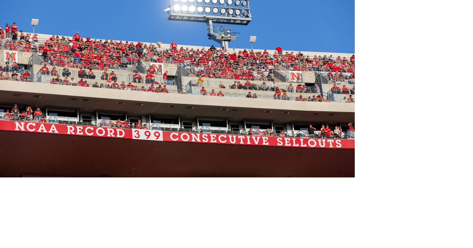 At 31 million tickets and counting, Nebraska's 400th straight sellout a ...