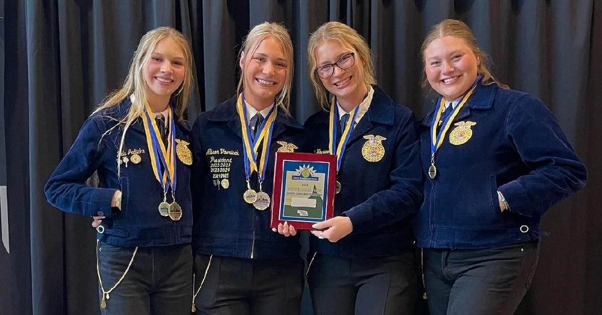 Schuyler FFA team state champion in livestock judging