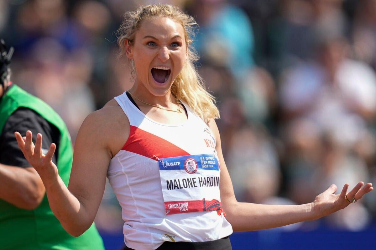 Maggie Malone Hardin wins javelin title at Olympic Trials