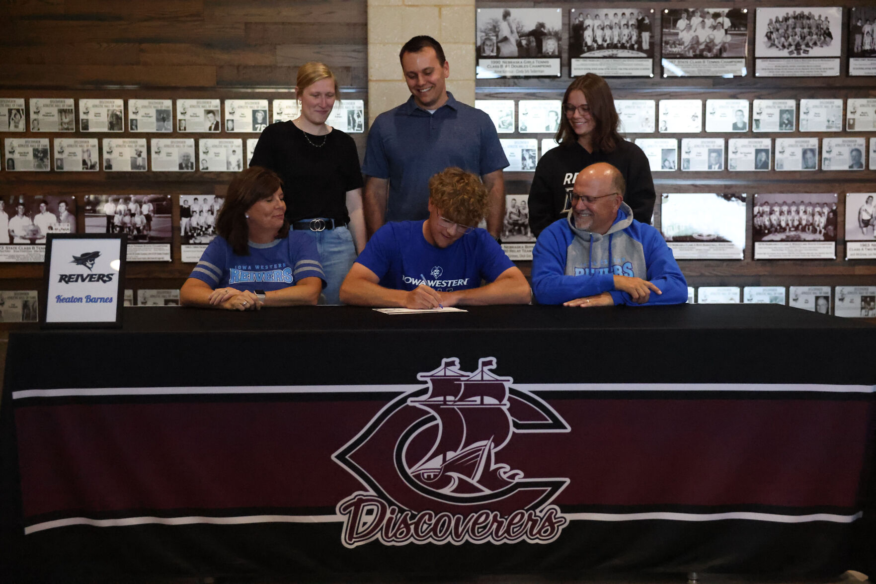 Columbus' Keaton Barnes picks Iowa Western CC men's golf