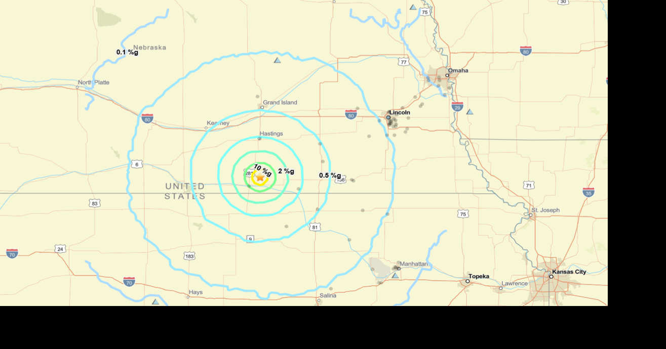 Nebraska earthquake joins cluster of tremors near old fault zone in ...