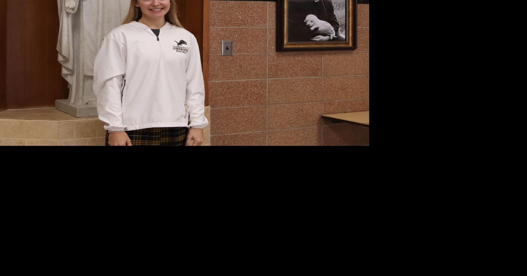 Aquinas' Bianca Romshek has good attitude, talent for dance