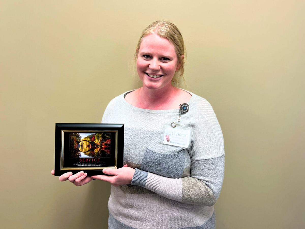 Stephanie Bowns nominated for Service Over Self award