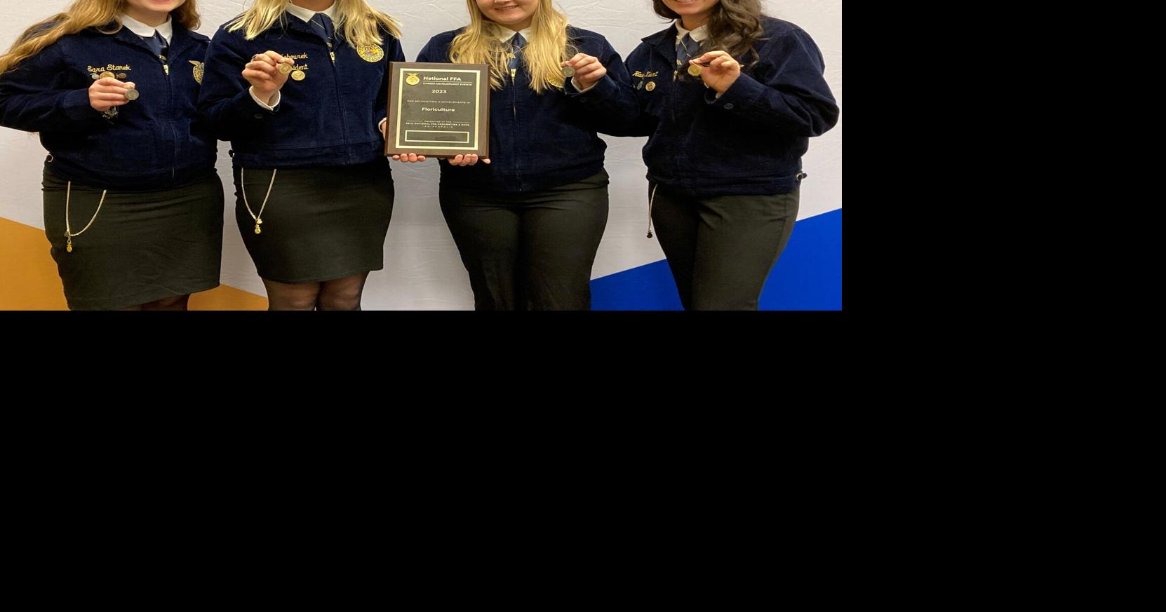 East Butler FFA gets medals in floriculture at nationals