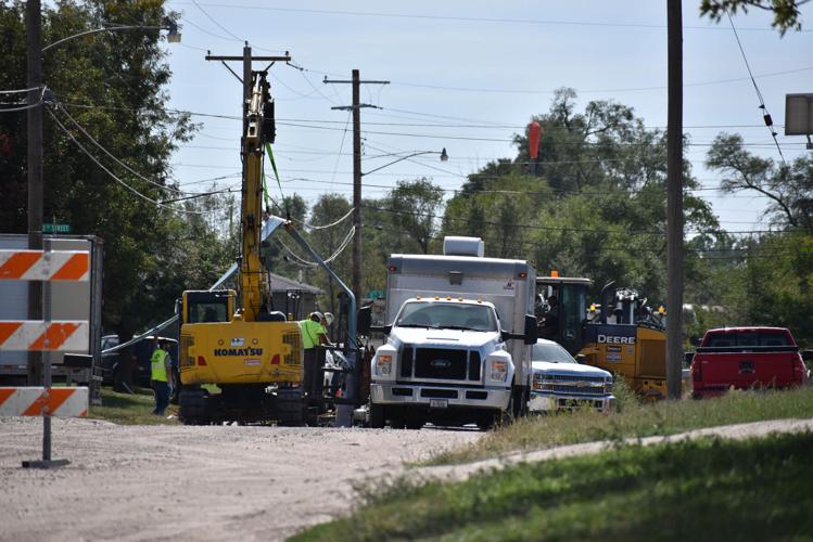 City completing sewer lining work, viaduct lighting process