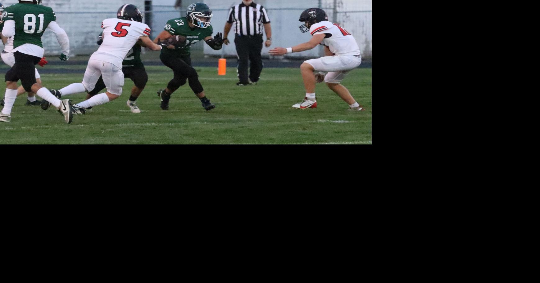 Schuyler football breaks through on offense, beats Brownell Talbot for ...