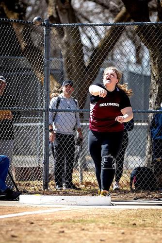 Ashton Thoms signs with Doane track and field