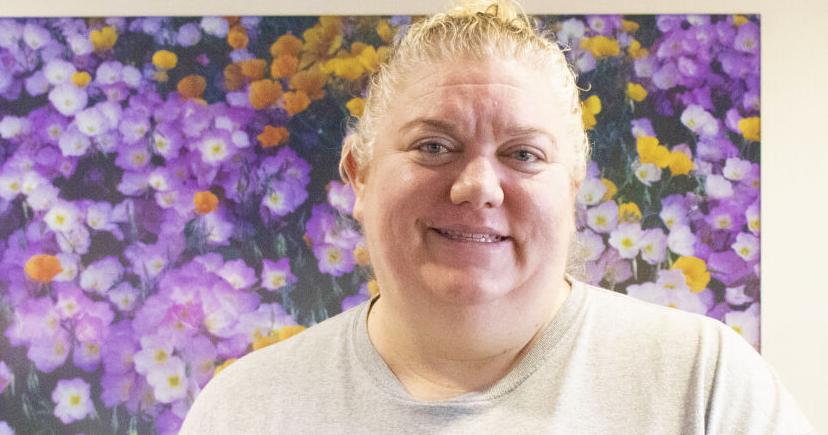 Kaylen Biltoft wins Columbus Community Hospital’s Service Over Self award