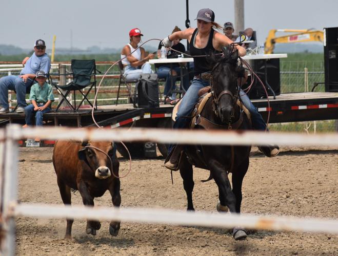 Butler County Fair roping