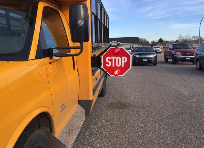 Head Start drivers warn against driving through bus stop signs