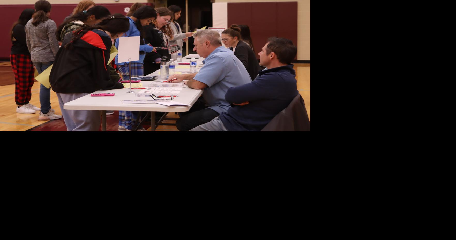 Columbus Middle School students learn about reality