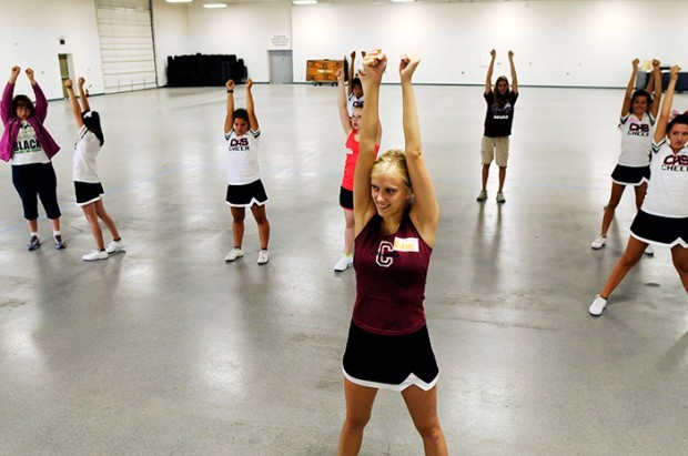 CHS cheerleaders hold inclusive camp