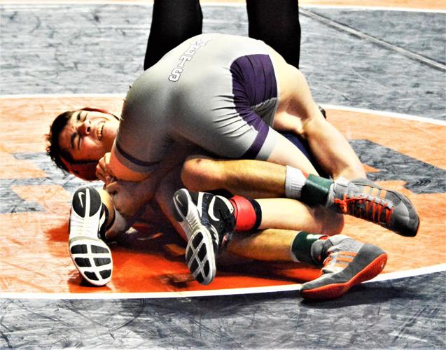 Hayden Copass advances to state final at 285 pounds | Sports ...