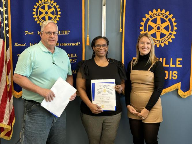 JT Barnhart of OSF Healthcare speaks at Danville Rotary meeting | Local ...