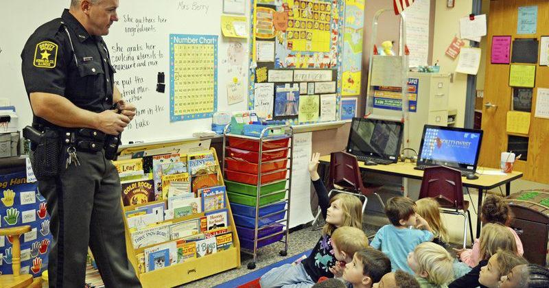 Adopt-a-cop program expands to second school | Local News | commercial ...