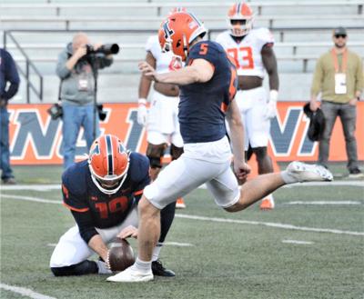 Illini kicker Caleb Griffin offers free camp at Danville High | Sports ...