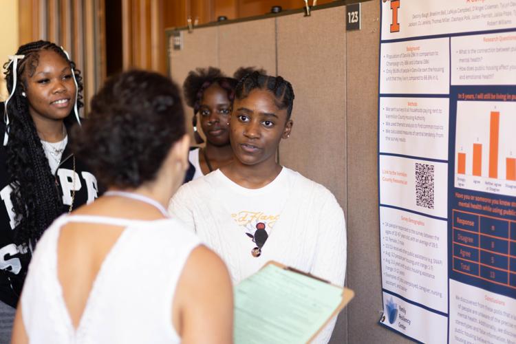 Danville students present findings on mental health and public housing ...