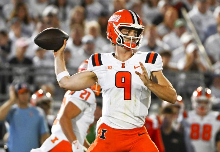 COLLEGE FOOTBALL: Illinois seeks sixth win, bowl eligibility against ...