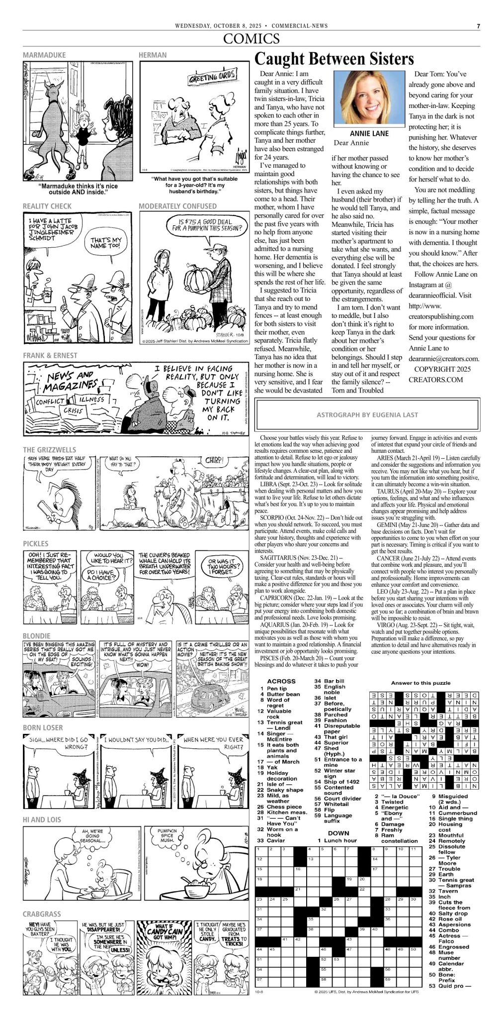 Comics for Oct. 8 | Lifestyles | commercial-news.com