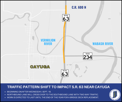 Road closure set for state road 63 in Indiana | Local News | commercial ...