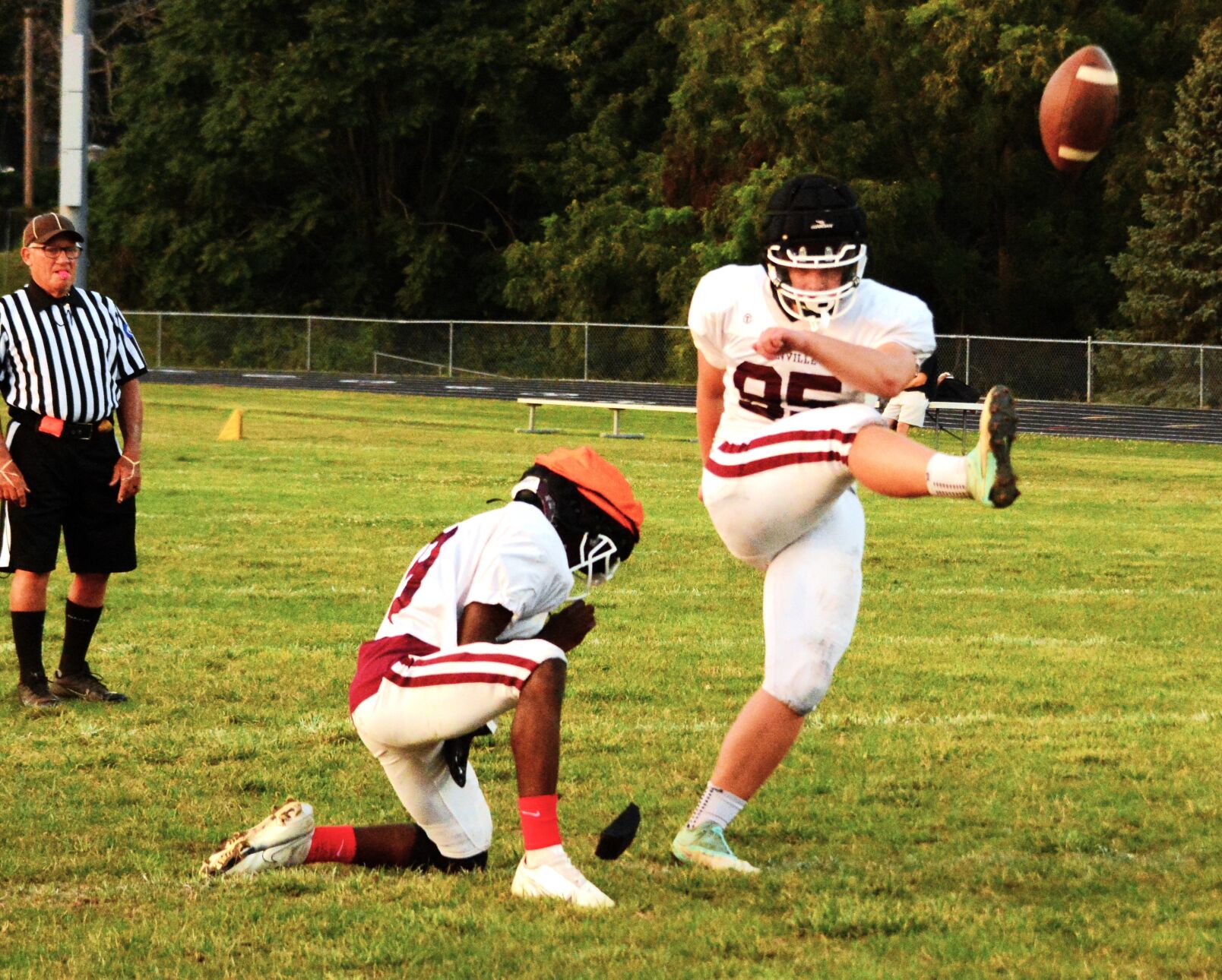 PREP FOOTBALL: Viking teams get a small taste of Friday Night Lights ...