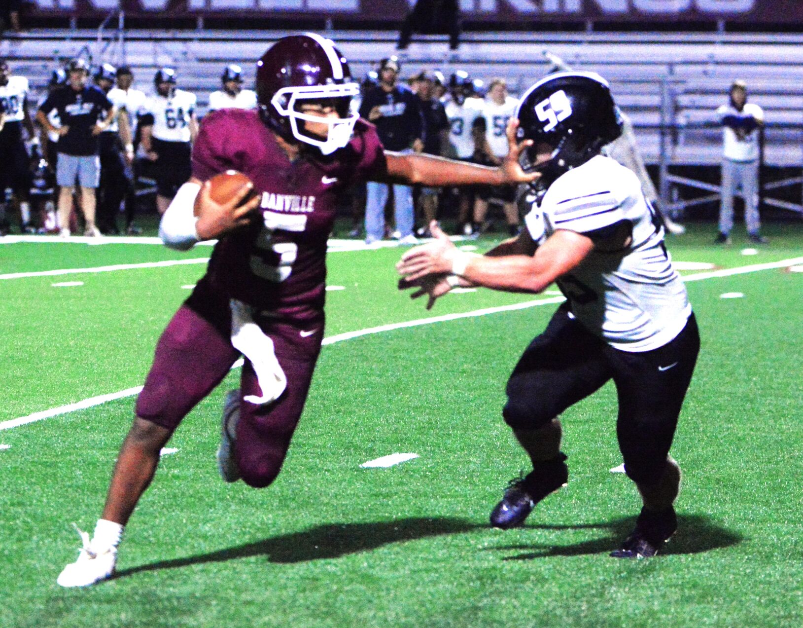 PREP FOOTBALL: Vikings wear down physically, mentally against Wildcats ...