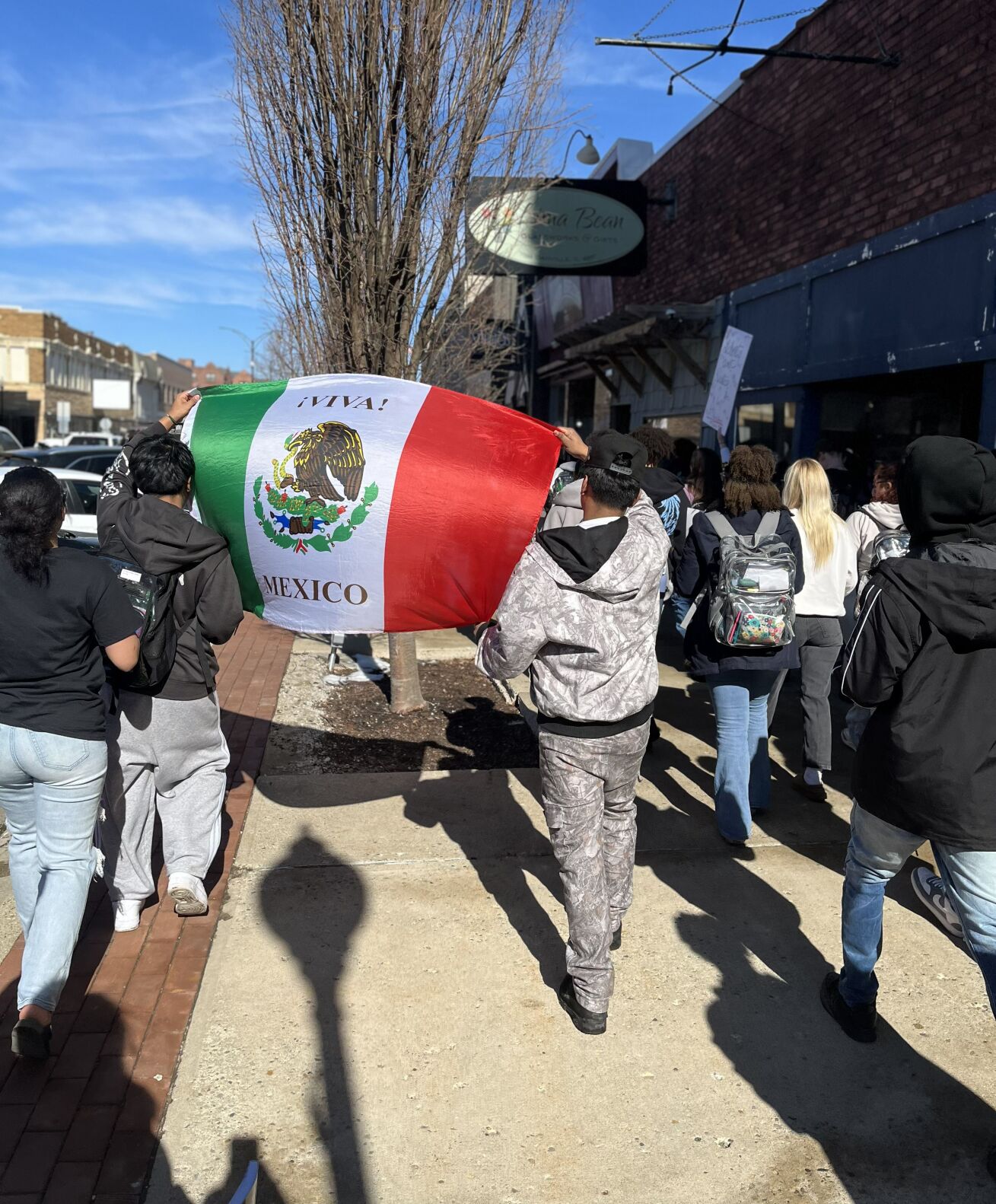 Valuing their voice: Danville students hold ICE demonstration | Local ...