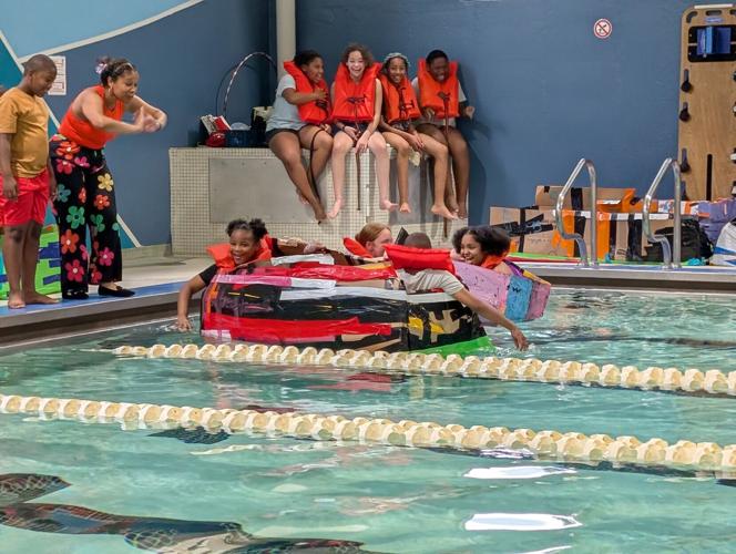 Project Success students compete in cardboard boat race | Local News ...
