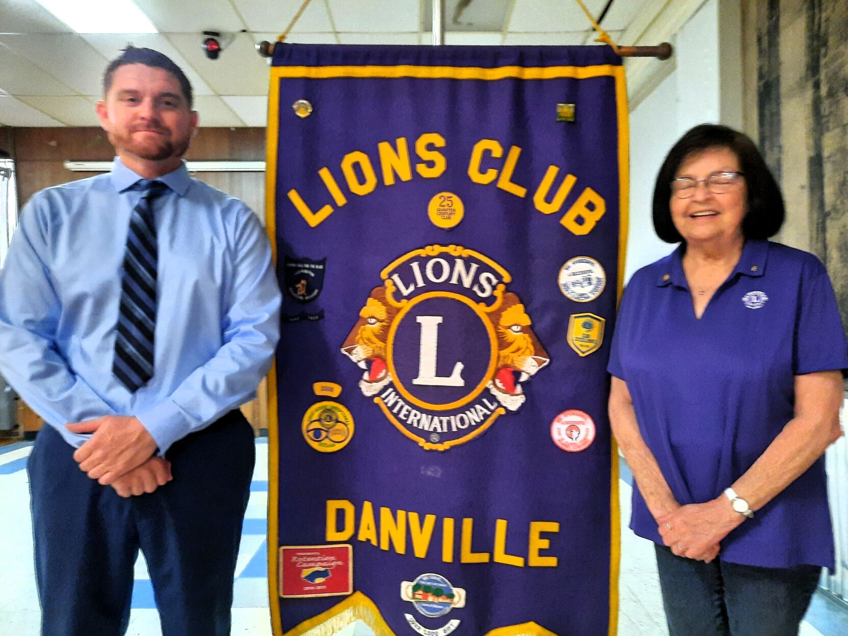 Jake Serd speaks to Lions Club at the Danville National Cemetery | Local News | commercial-news.com