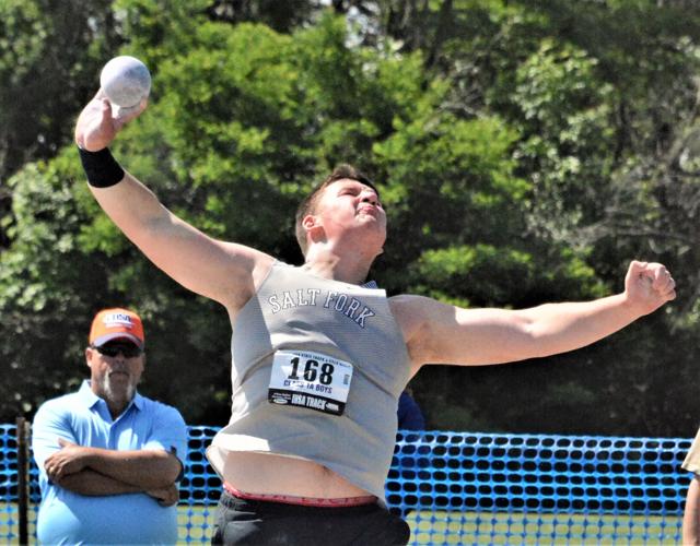 PREP BOYS TRACK: Garrett Taylor claims 3-peat in discus, adds shot put ...