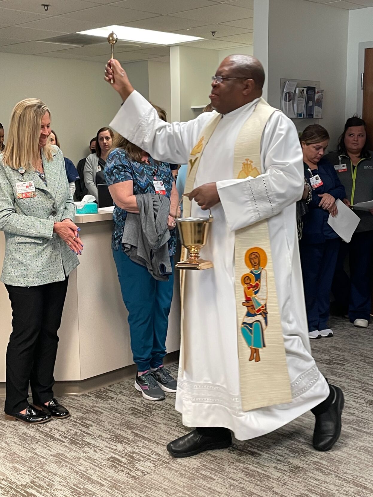 OSF dedicates renovated space | Local News | commercial-news.com