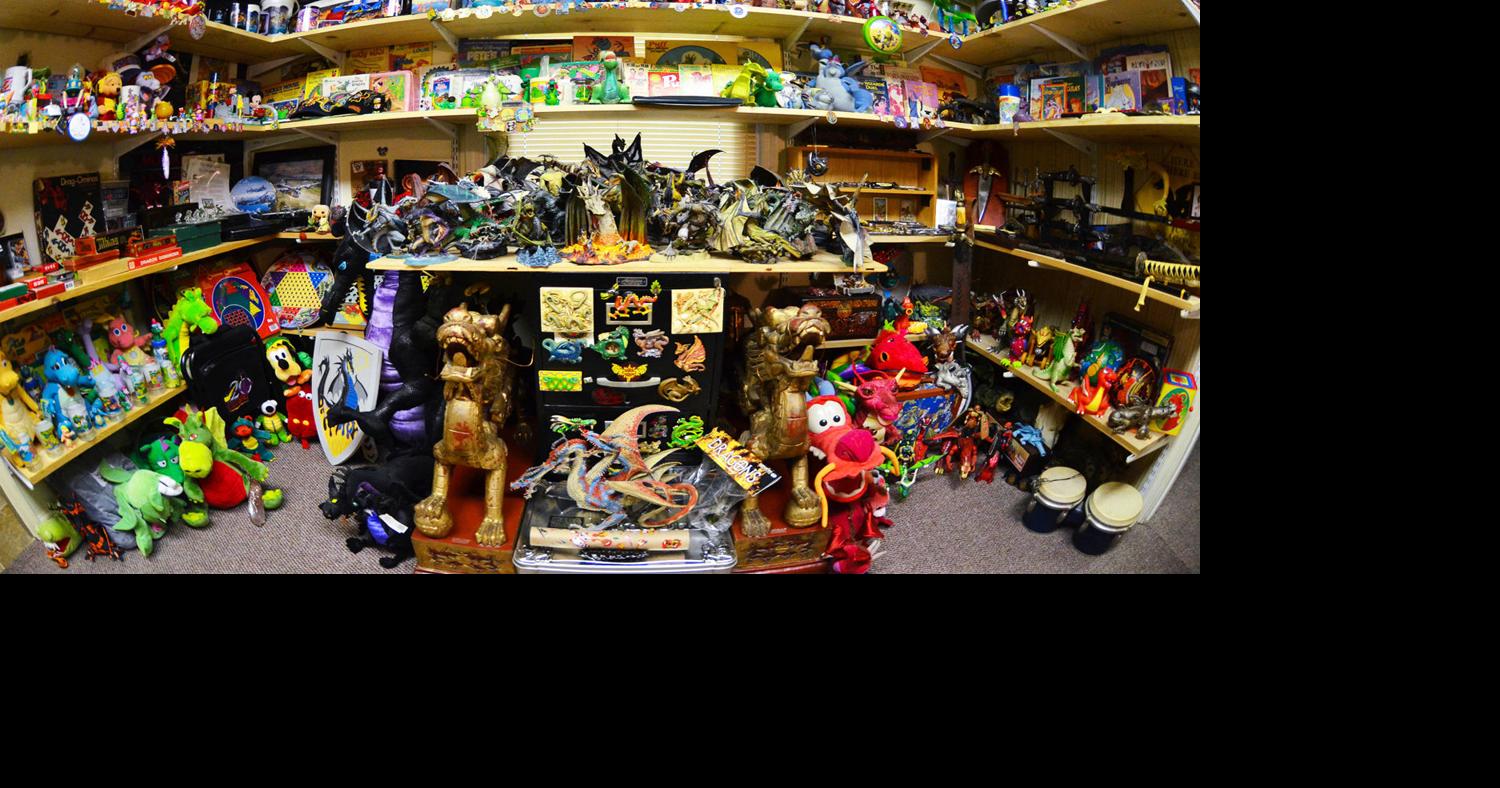 A dragon's den: Collector fascinated with the mythical creatures | News ...