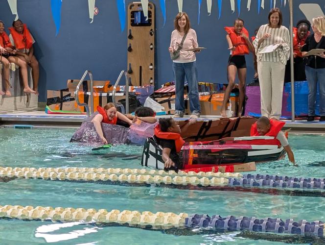 Project Success students compete in cardboard boat race | Local News ...