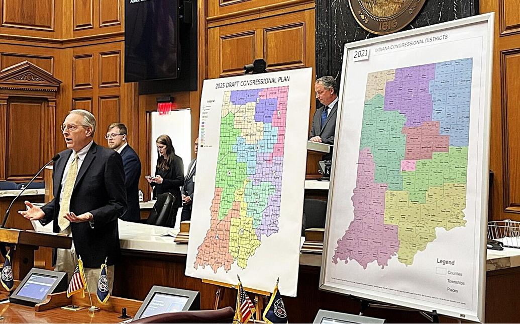 Indiana House approves redistricting bill, sending issue to state ...