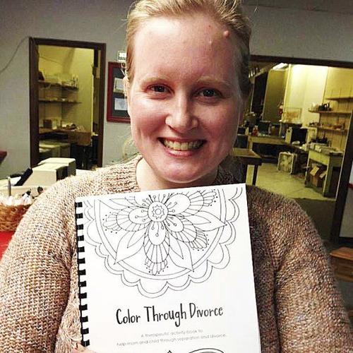 divorce coloring book