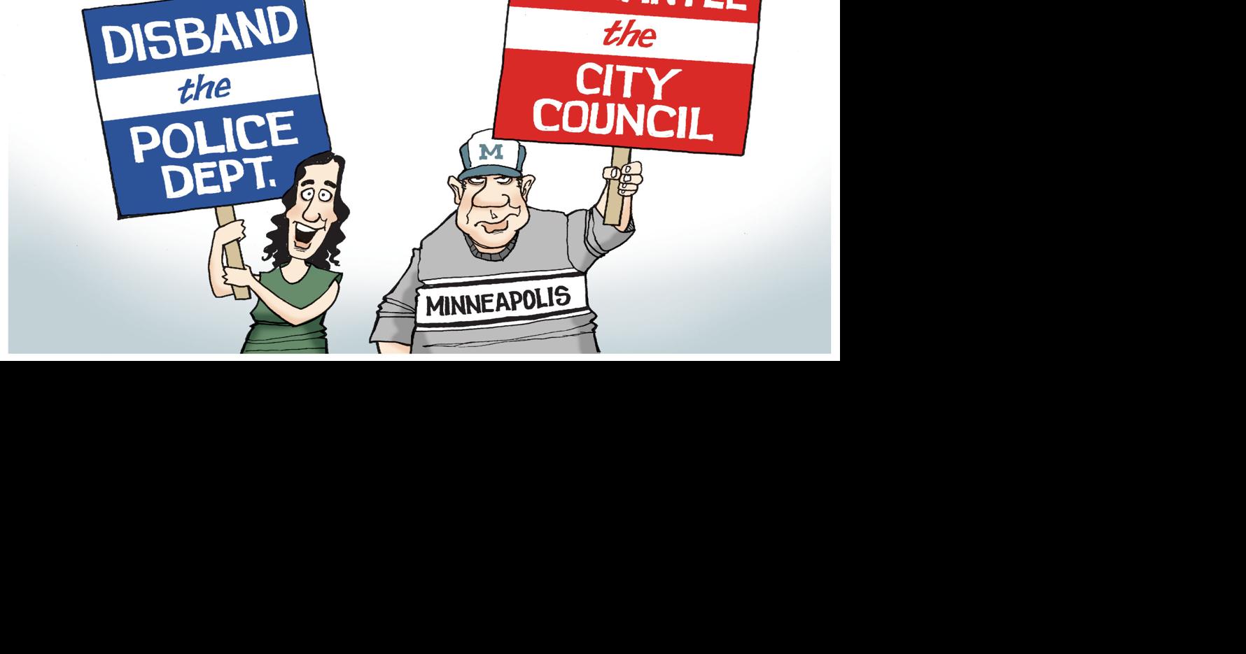 Editorial Cartoon: Disband vs. Dismantle | Opinion | commercial-news.com