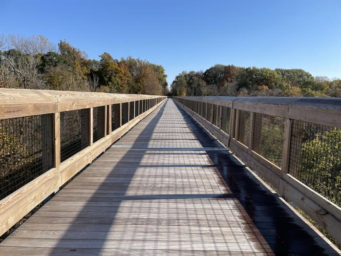 Ribbon cutting celebrates Kickapoo Rail Trail | News | commercial-news.com