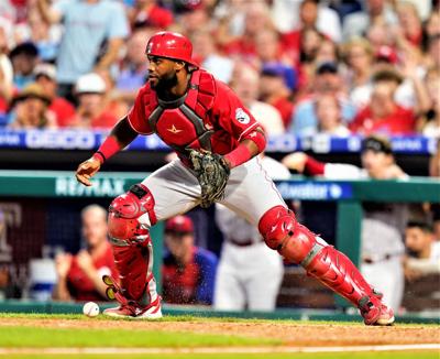 Danville's Chuckie Robinson makes MLB debut, collects first hit ...