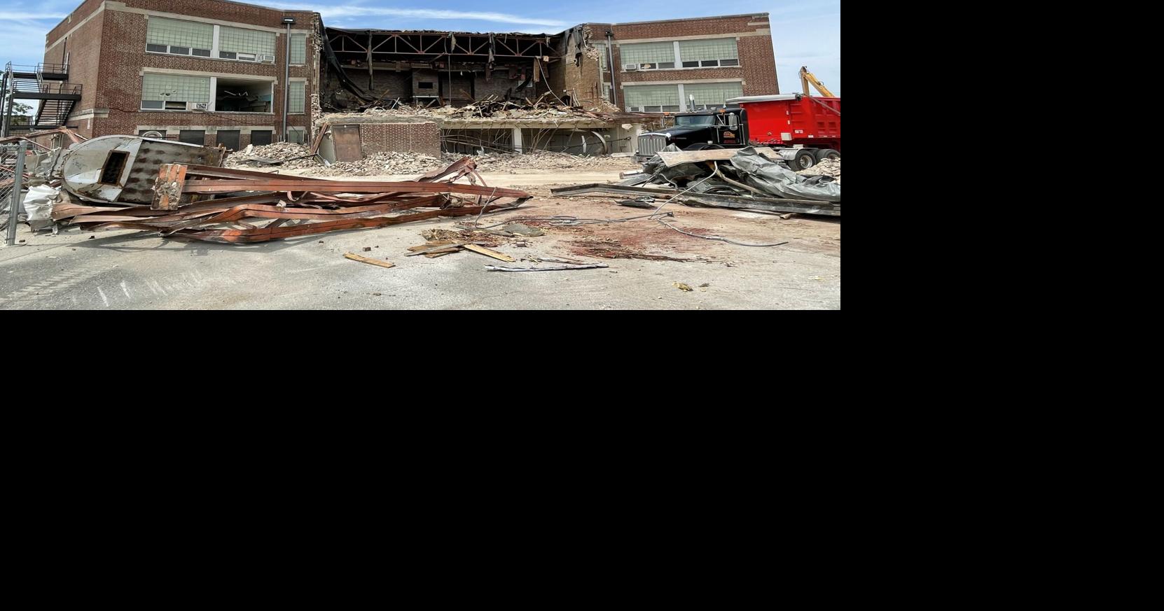 Cannon school demolition begins | Local News | commercial-news.com
