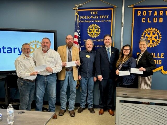 Rotary donates funds, welcomes new members | Local News | commercial ...