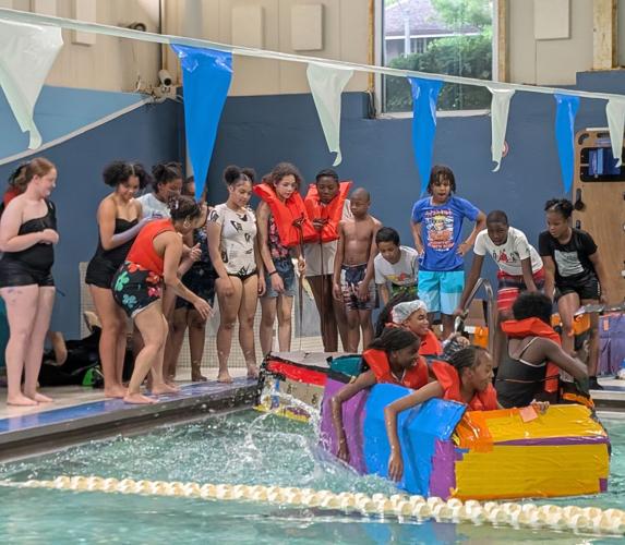 Project Success students compete in cardboard boat race | Local News ...